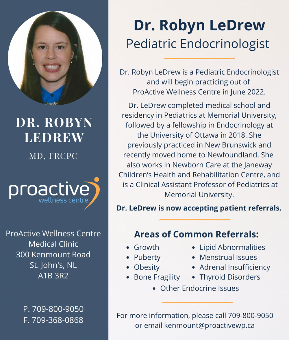 Pediatric endocrinologist Dr. Robyn LeDrew accepting referrals | NLMA